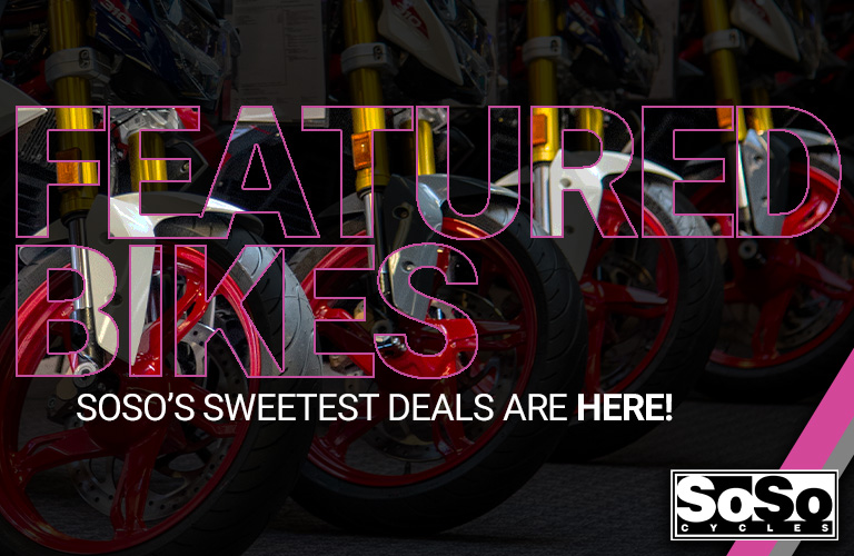 Premier Motorcycle Dealer | Shop at SoSo Cycles